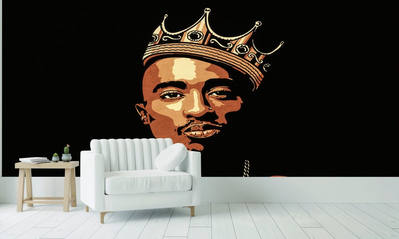 Tupac Shakur Tupac Wall Print Famous Wall Painting Hip Hop - Etsy