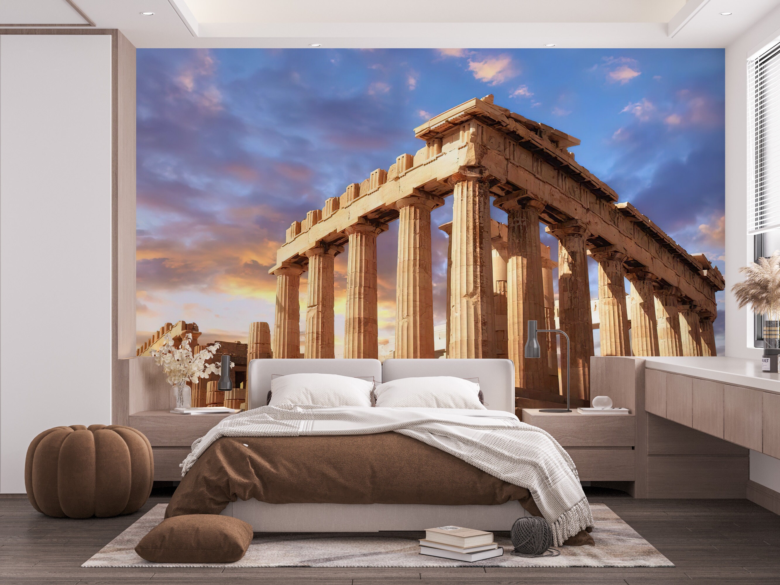 Acropolis of Athens Parthenon Mural Acropolis of Athens - Etsy