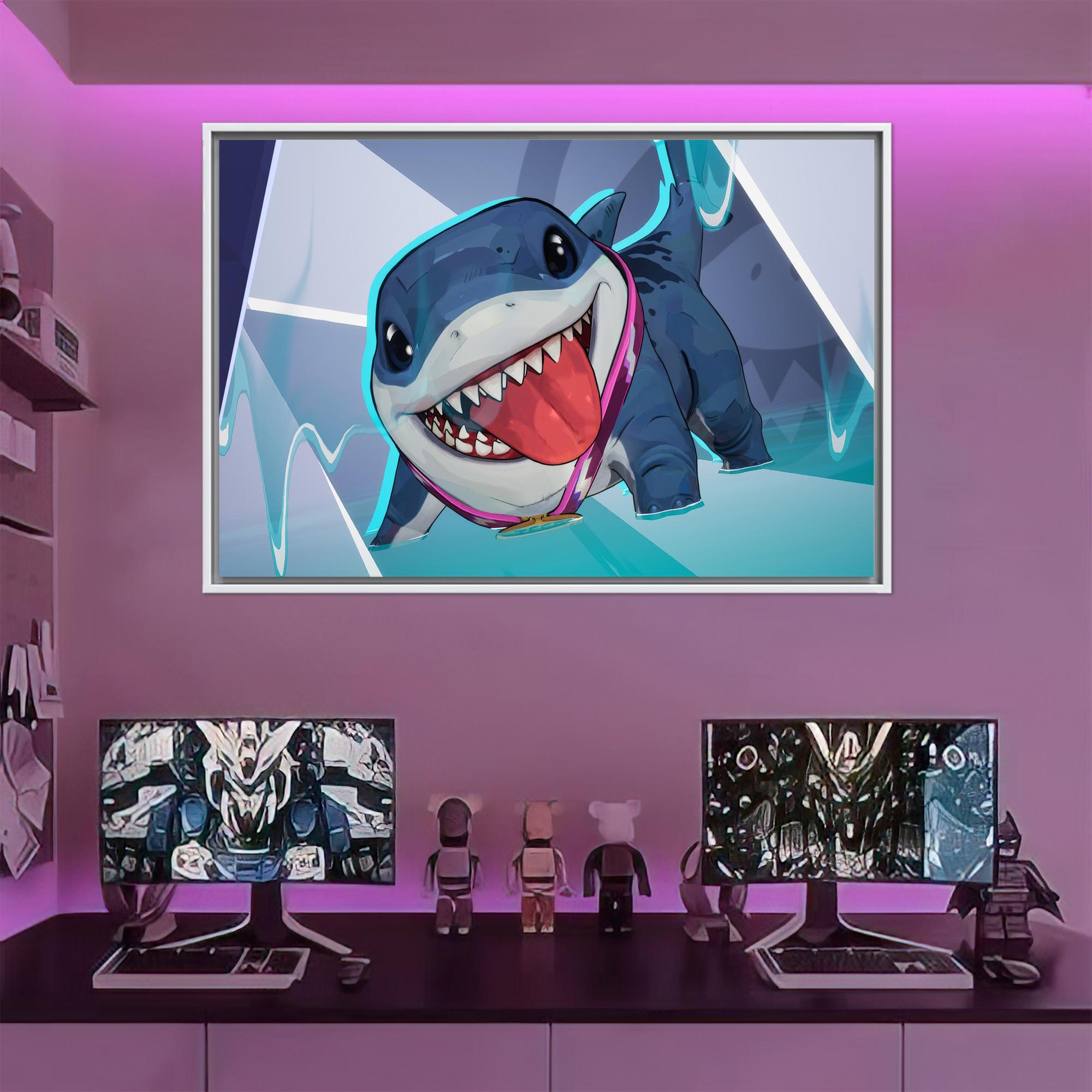 Marvel Rivals Poster, Jeff the Land Shark Canvas, Game Room Decor, Gift ...