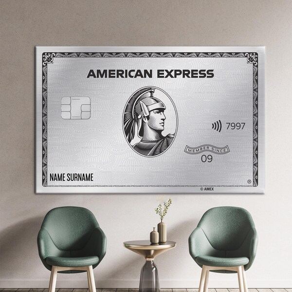 American Express Wall Art - Etsy
