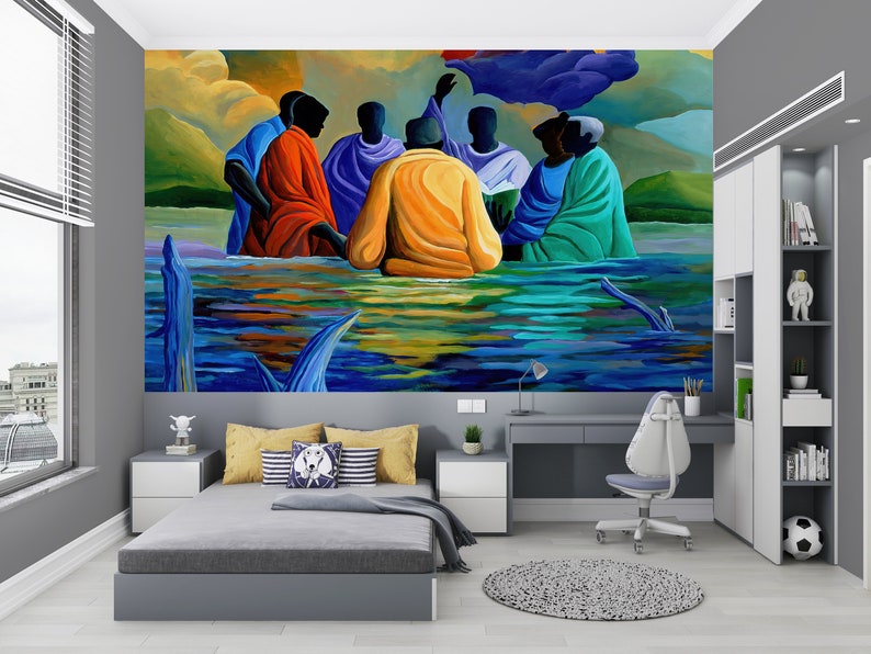 Baptism Wall Art Black People Wallpaper African Wall Art - Etsy