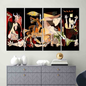 Picasso Canvas Print, Personalized Gift for Her, Famous Printed ...
