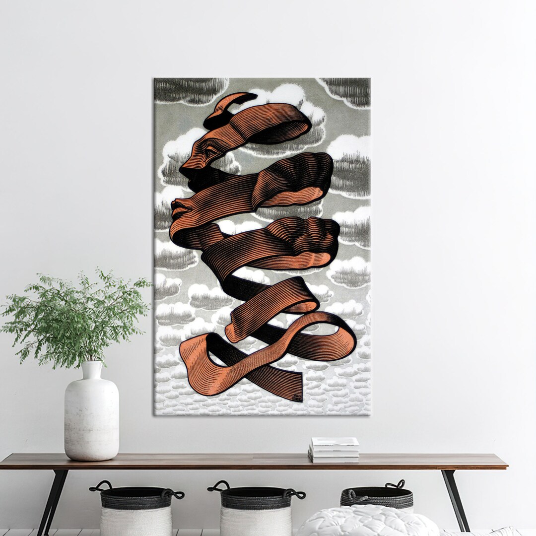 Rind by MC Escher Rind by MC Escher 3D Canvas Maurits - Etsy.de