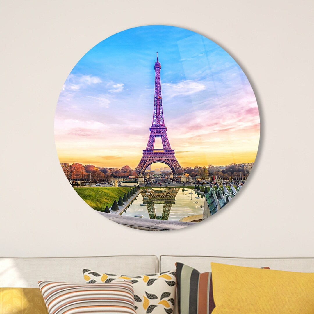 Eiffel Tower Wall Decor, Eiffel Tower Landscape Art, Landscape Art ...