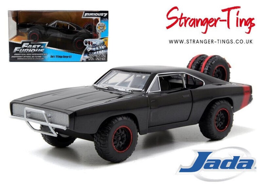 Jada Fast & Furious Dodge Charger Rt 1970 Doms Car 1/24 - Etsy Canada