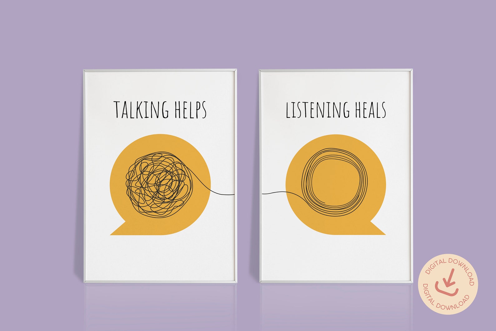 Mental Health Poster, Therapy Office Decor, School Counselor, School ...