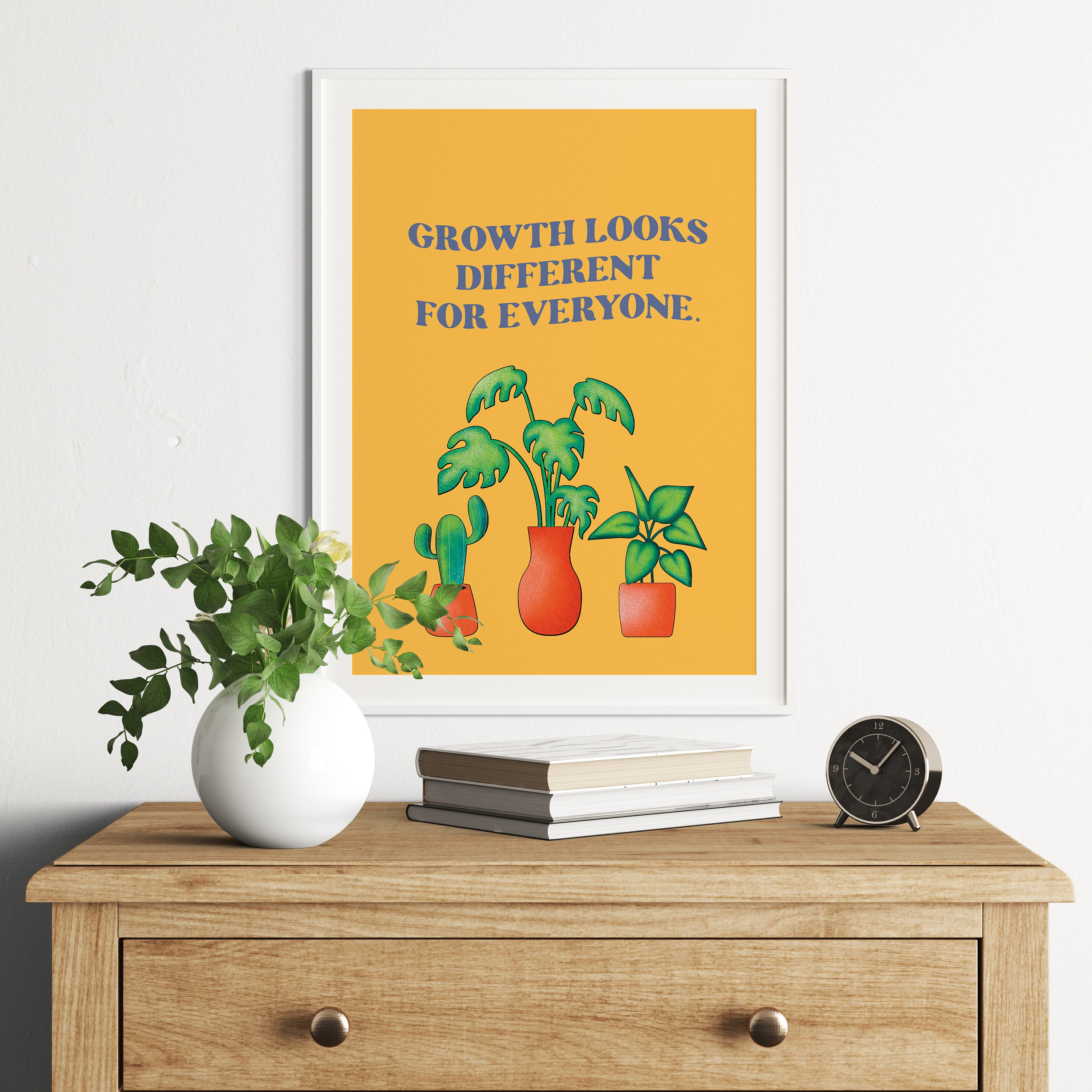 Mental Health Poster, Affirmation Wall Art, Therapy Office Decor ...