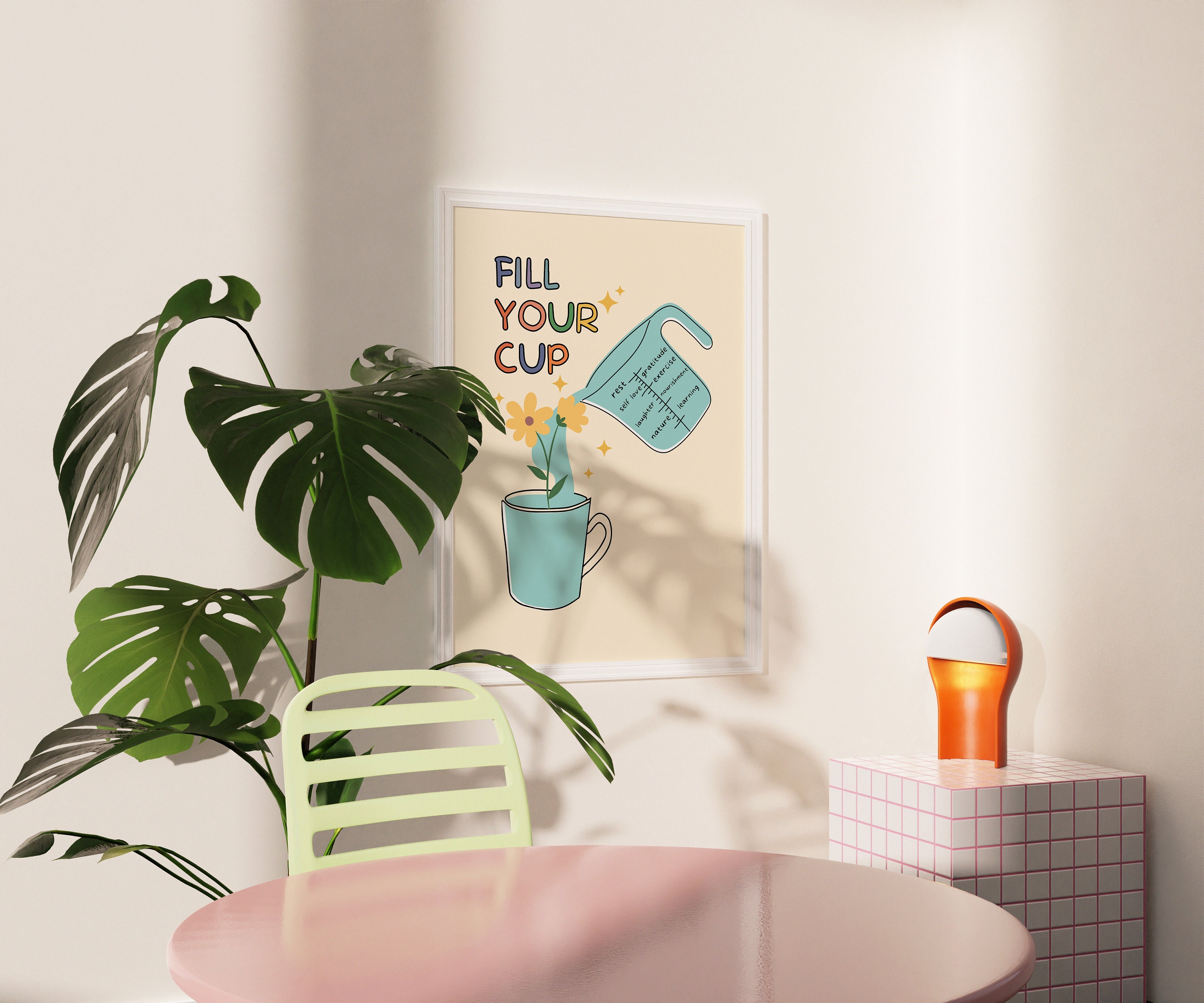 Self-care Printable, Wall Art, Mental Health Poster, Therapy Office ...