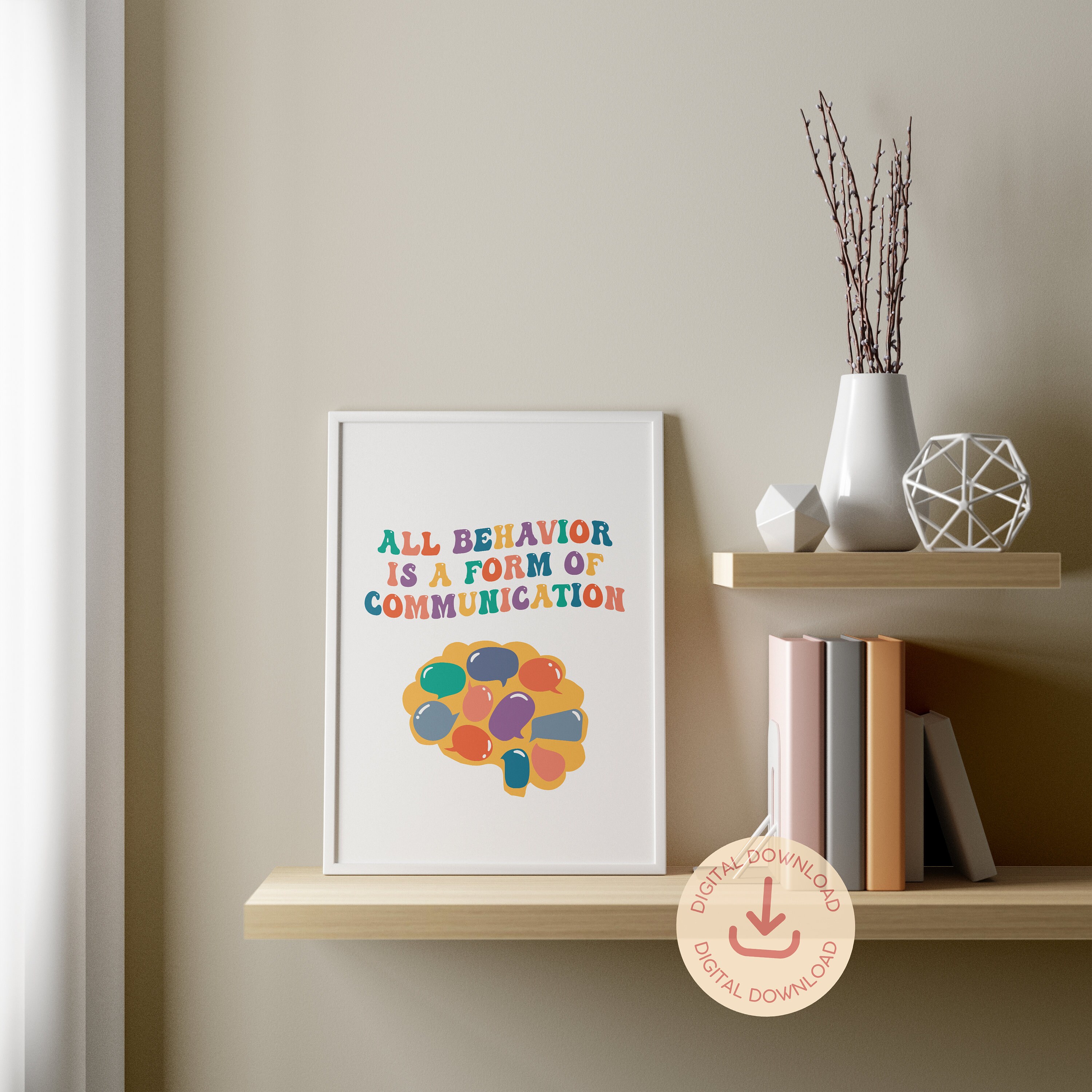 Therapy Office Decor Teacher Gifts Counseling Office Decor - Etsy