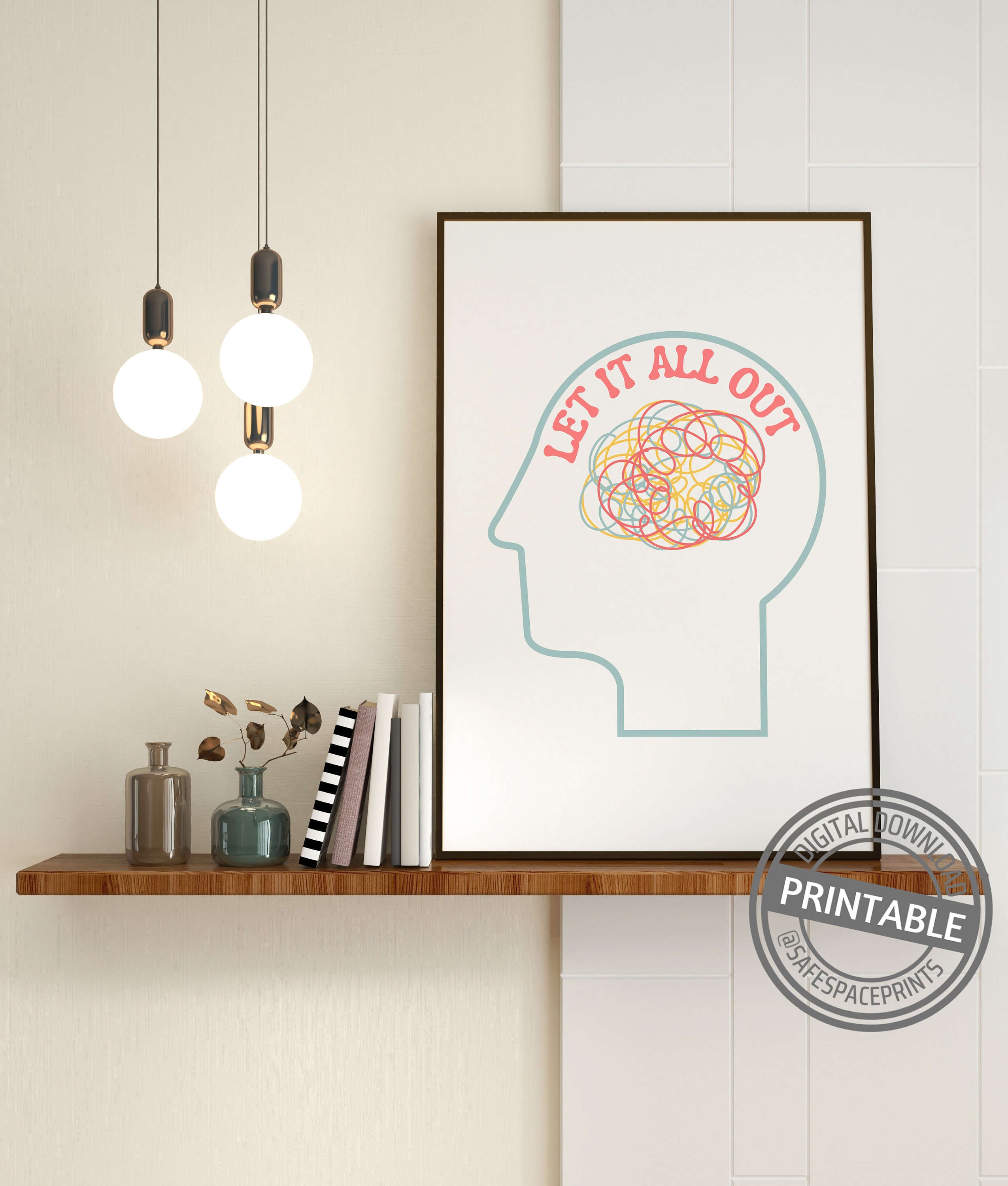 Mental Health Printable Poster: Therapy Office Decor (digital Download ...