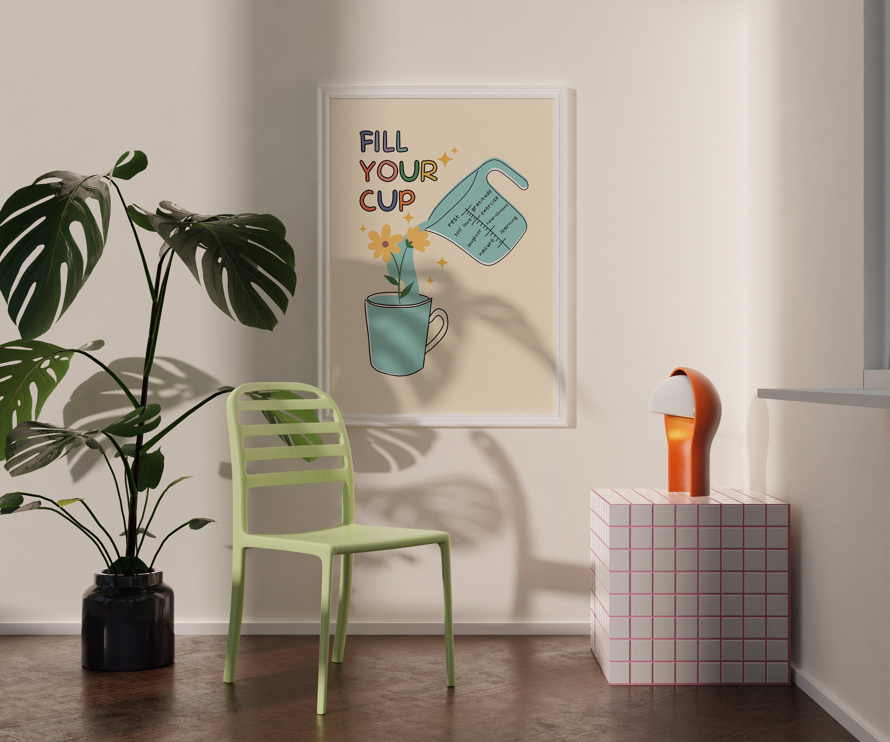 Self-care Printable, Wall Art, Mental Health Poster, Therapy Office ...