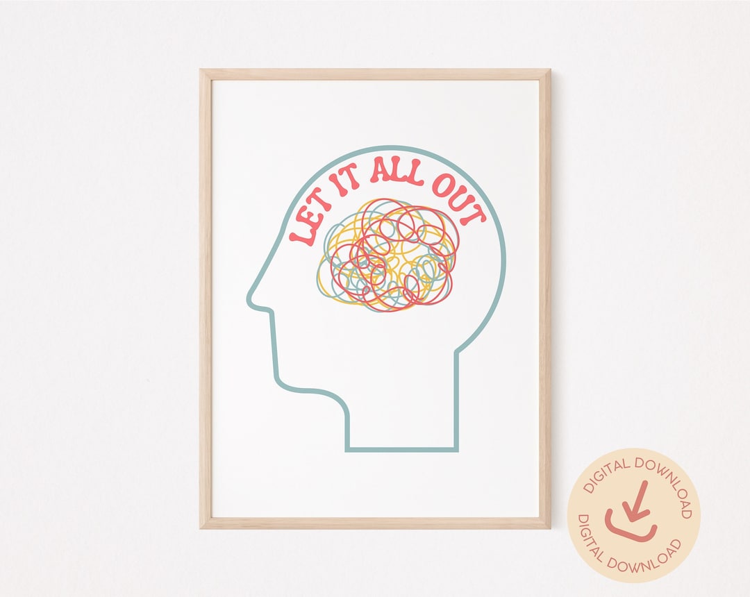 Mental Health Printable Poster: Therapy Office Decor (digital Download ...