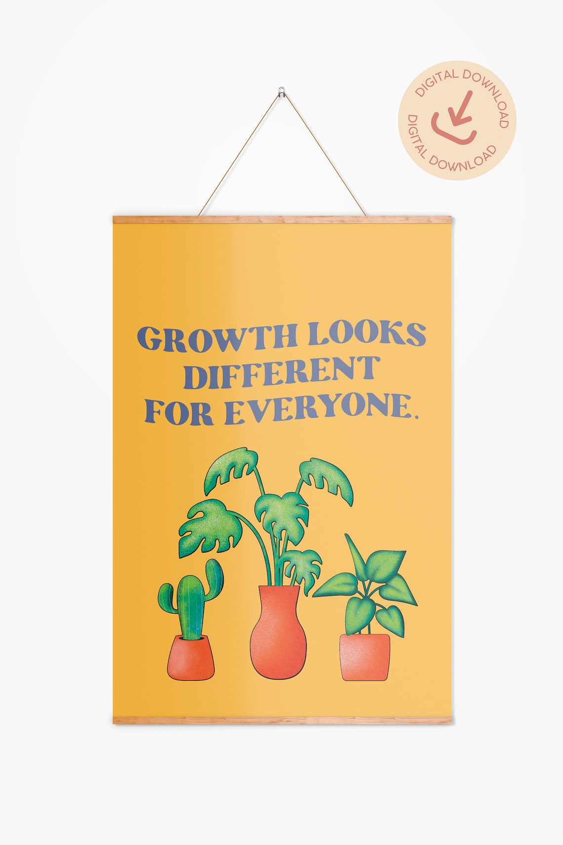 Mental Health Poster, Affirmation Wall Art, Therapy Office Decor ...