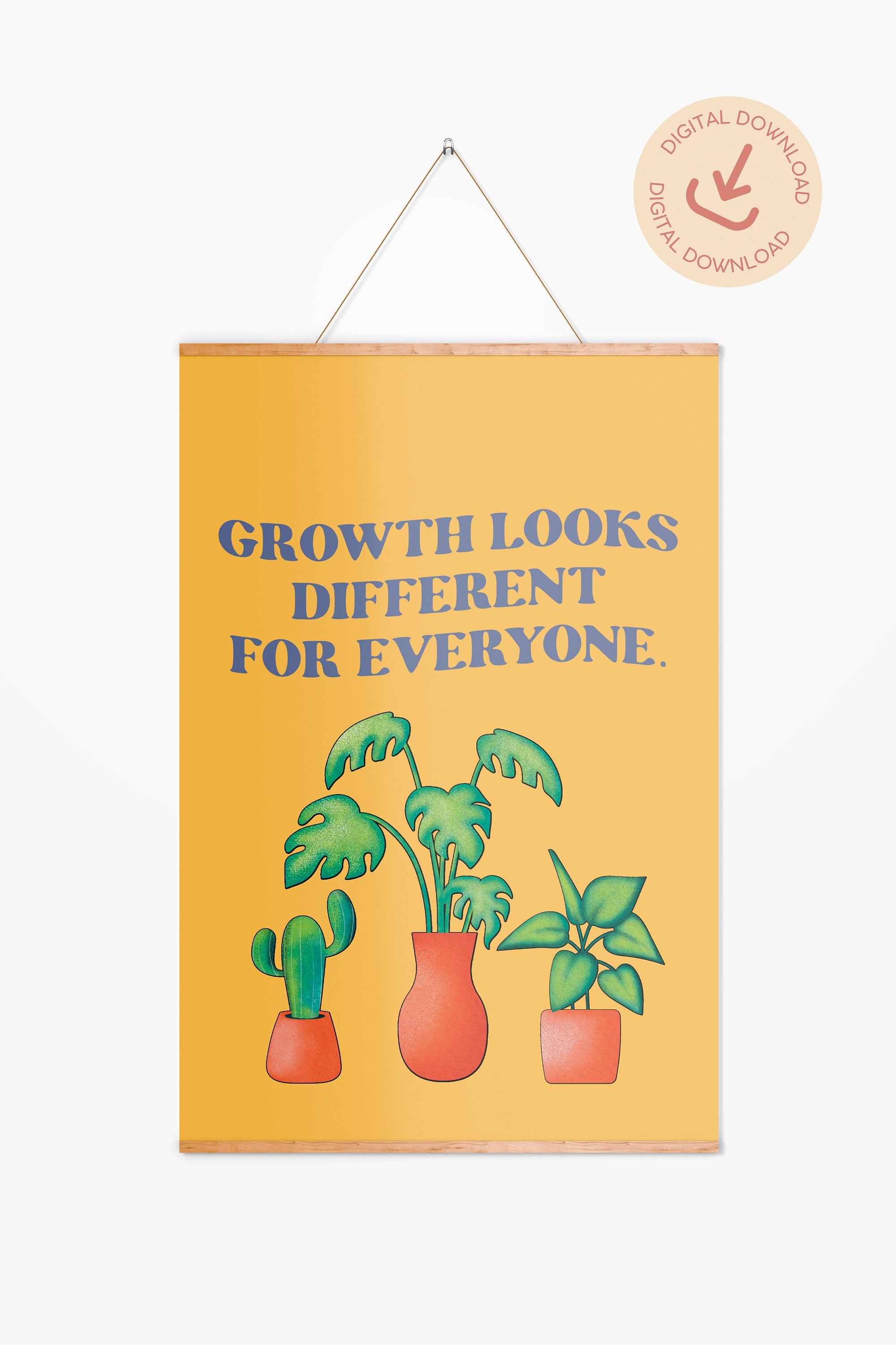 Mental Health Poster, Affirmation Wall Art, Therapy Office Decor ...