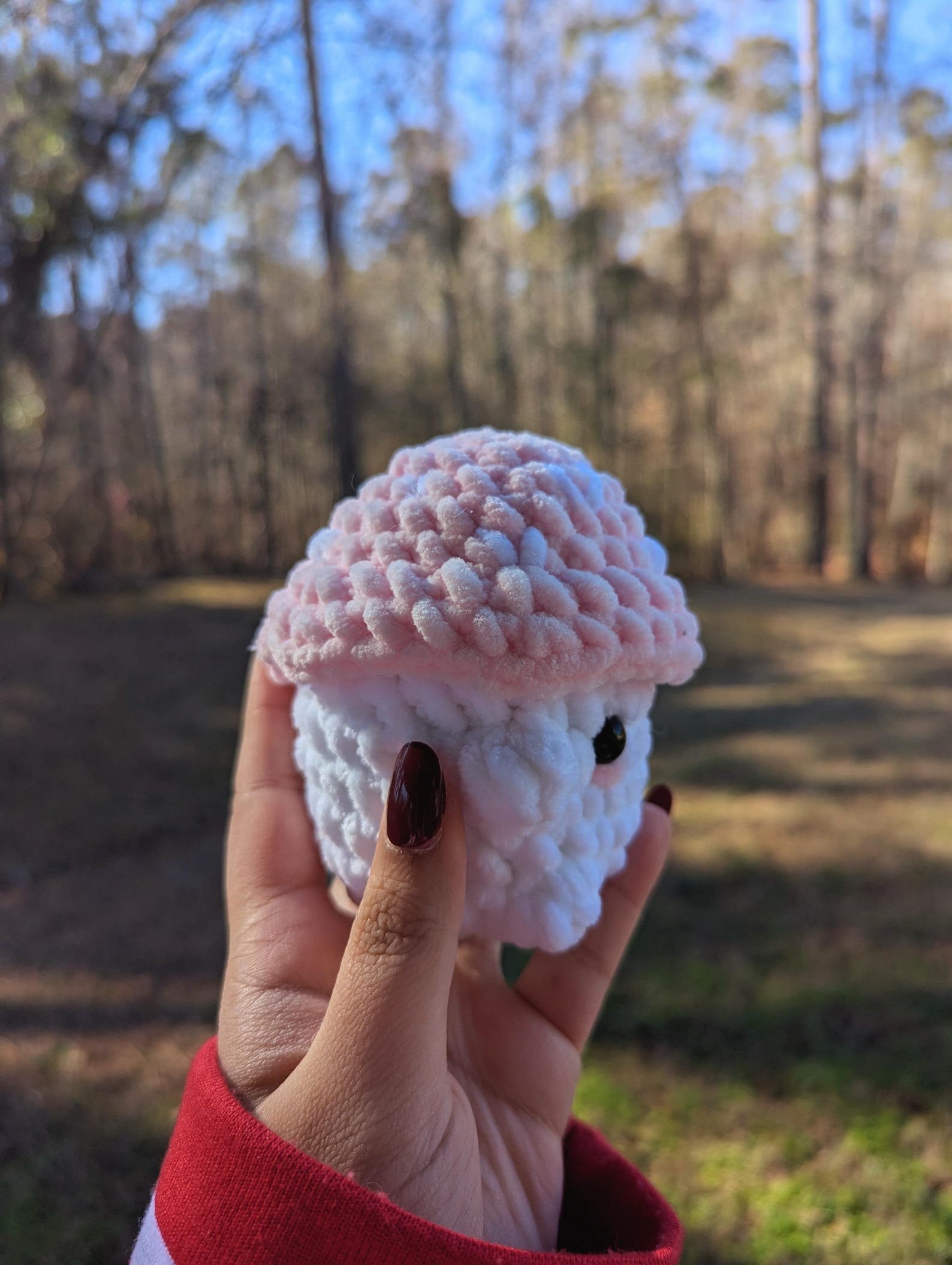 Crochet Mushroom Doll Set: Mini Heart-spotted Amigurumi Mushy Boys - Etsy