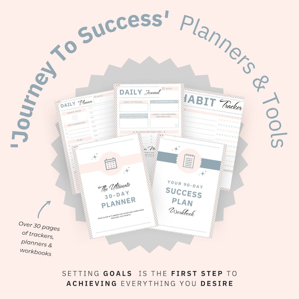 90 Day Planner Pdf - Etsy