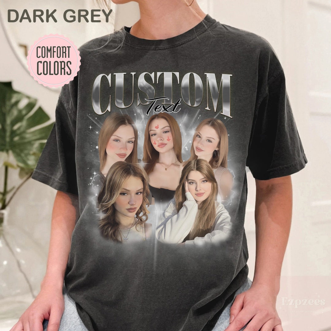 Custom Bootleg Rap Tee, Create Your Unique Design Idea, Custom Photo ...