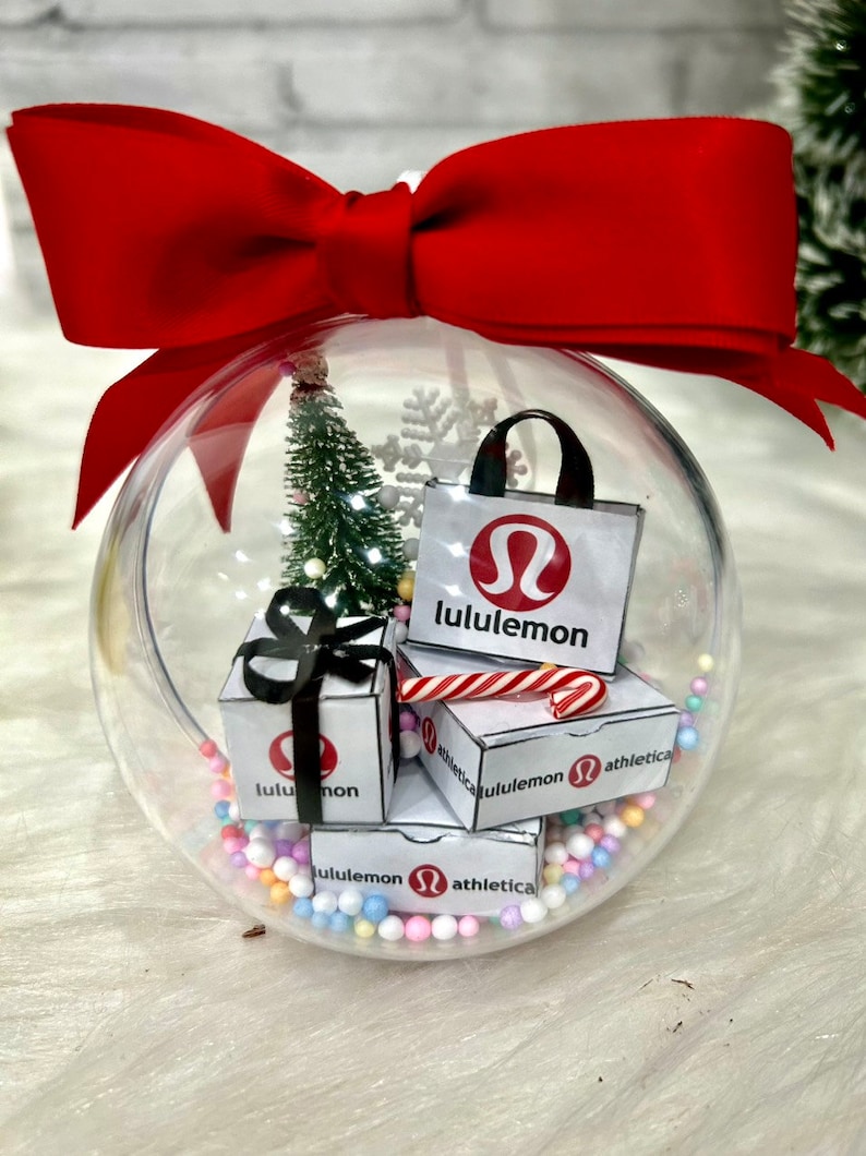 Exclusive Lululemon Miniature Box Ornament Handcrafted - Etsy UK
