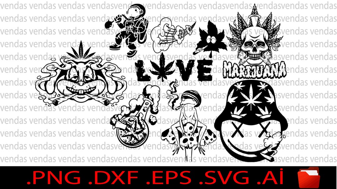 Weed Smokings Svg, Marijuana SVG Files, Stoners Svg Bundle, Weed Svg ...