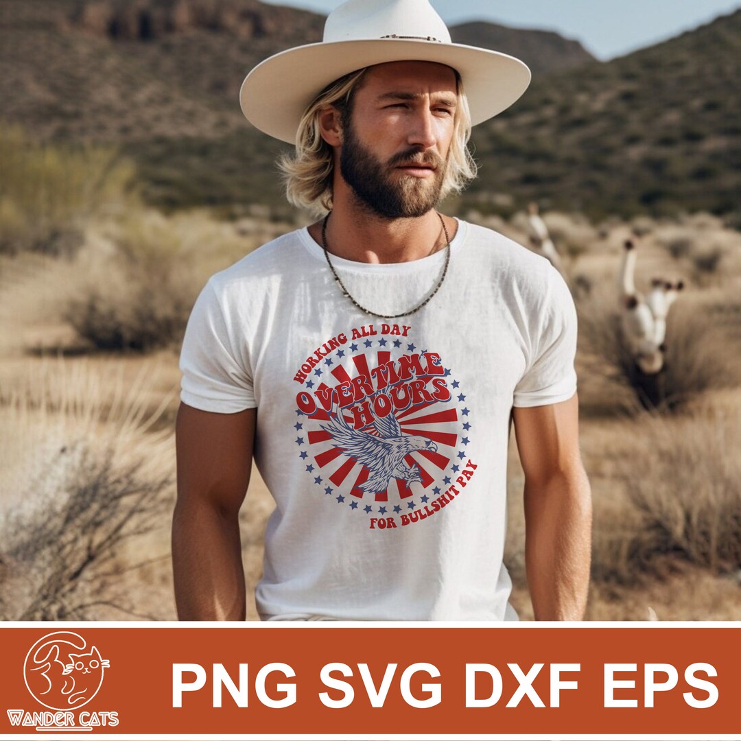 Overtime Hours Svg, Country Eagle SVG, Rich Men Svg,north of Richmond ...