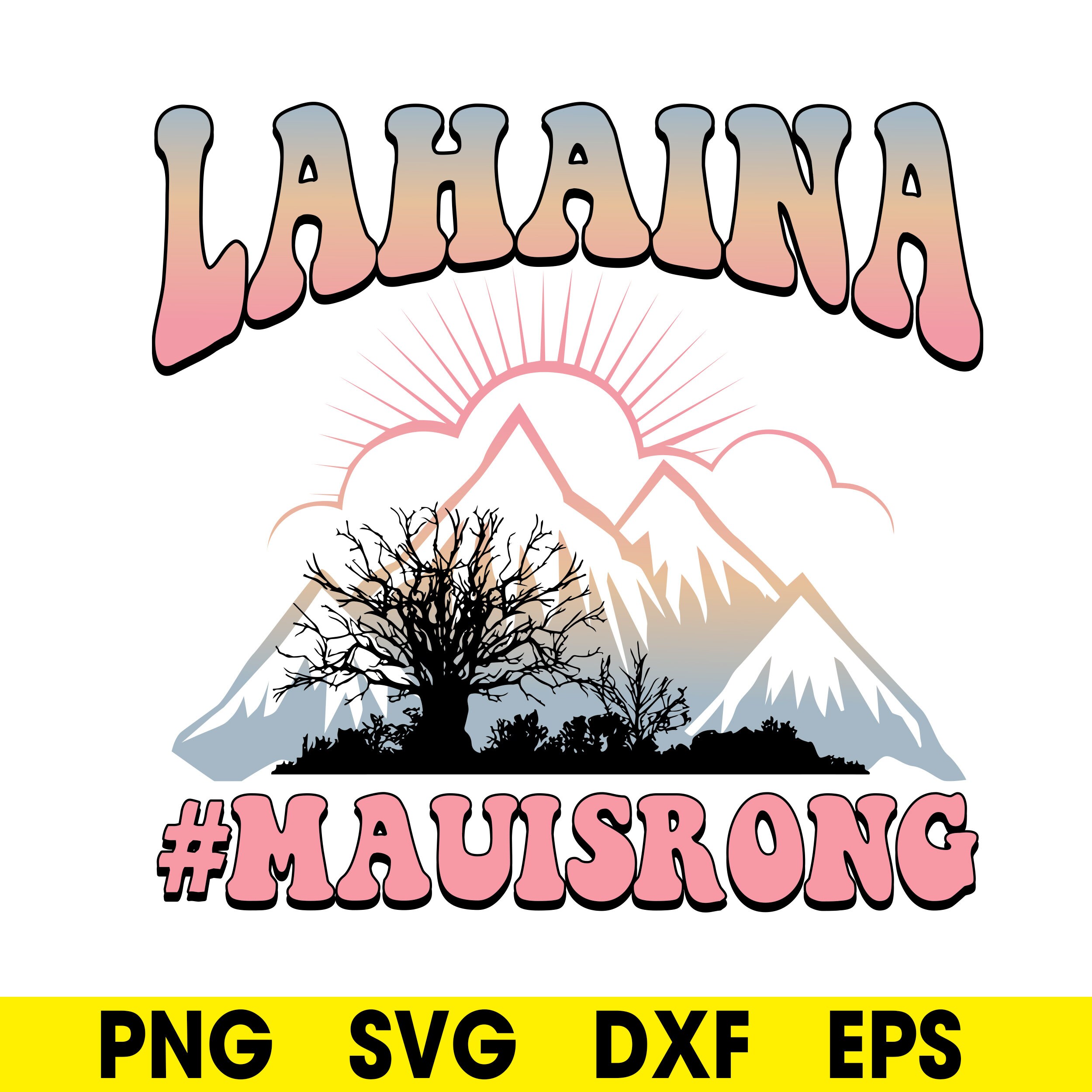 Bundle 30 Maui Strong Svg Lahaina Svg Maui Svg Hawaii Map - Etsy
