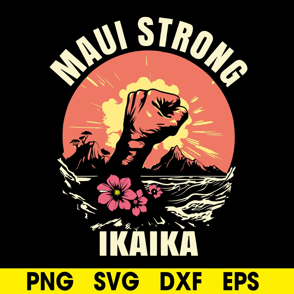 Bundle 30 Maui Strong Svg Lahaina Svg Maui Svg Hawaii Map - Etsy