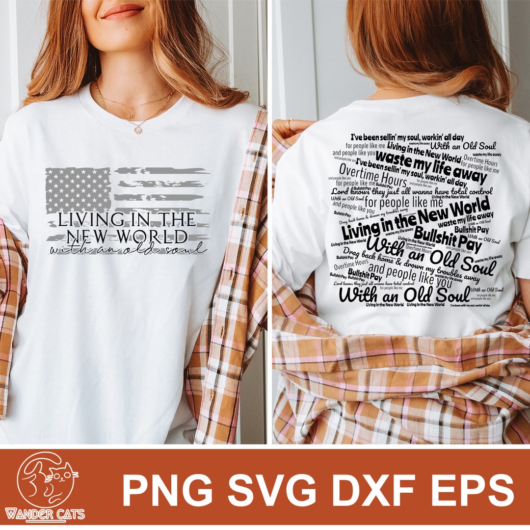 Music Song Lyric Svg, Usa Flag SVG, Rich Men Svg,north of Richmond Svg ...