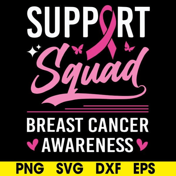 Support Squad Cancer Svg - Etsy
