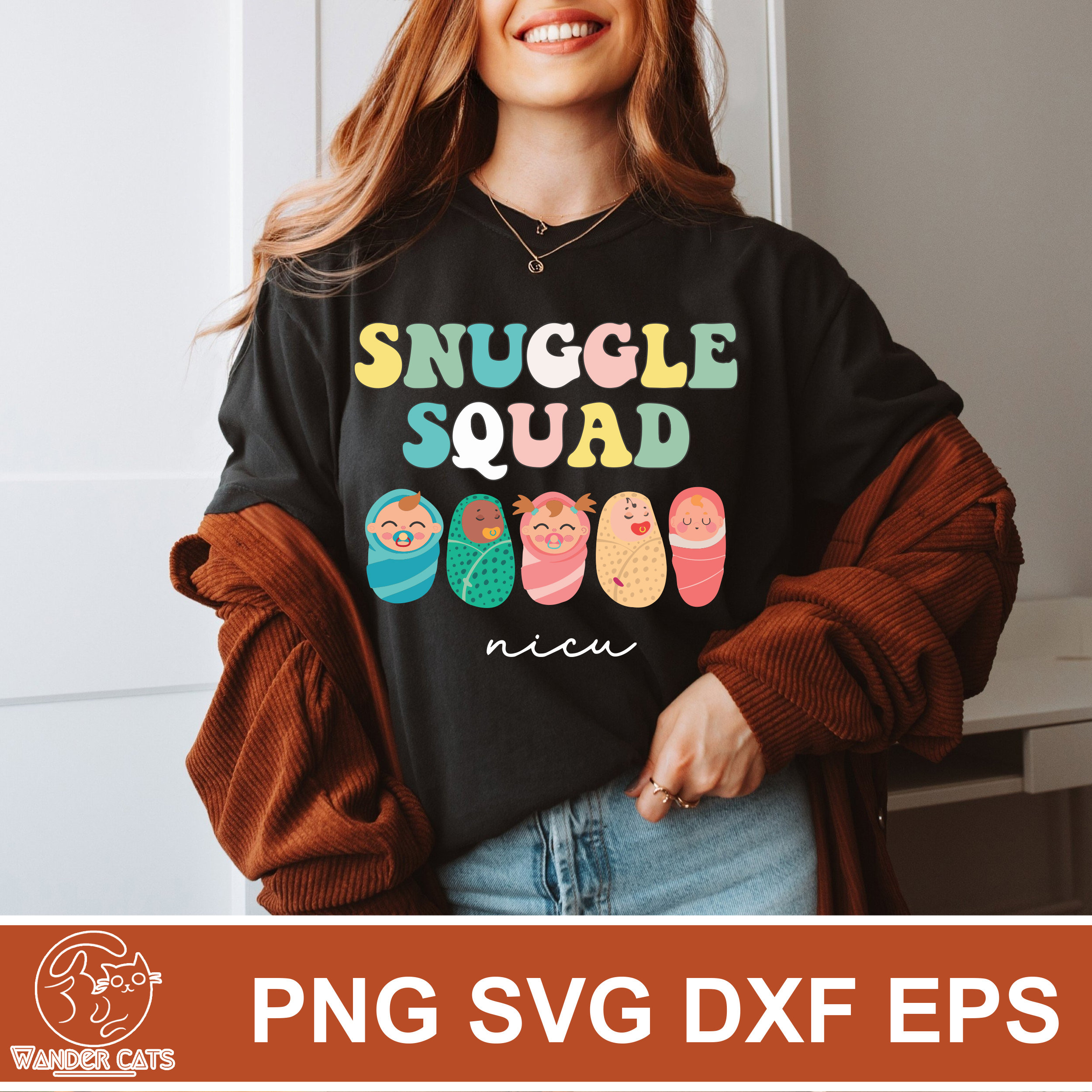 Snuggle Squad Nicu Svg NICU Nurse Svg Baby Nurse Svg Nurse - Etsy