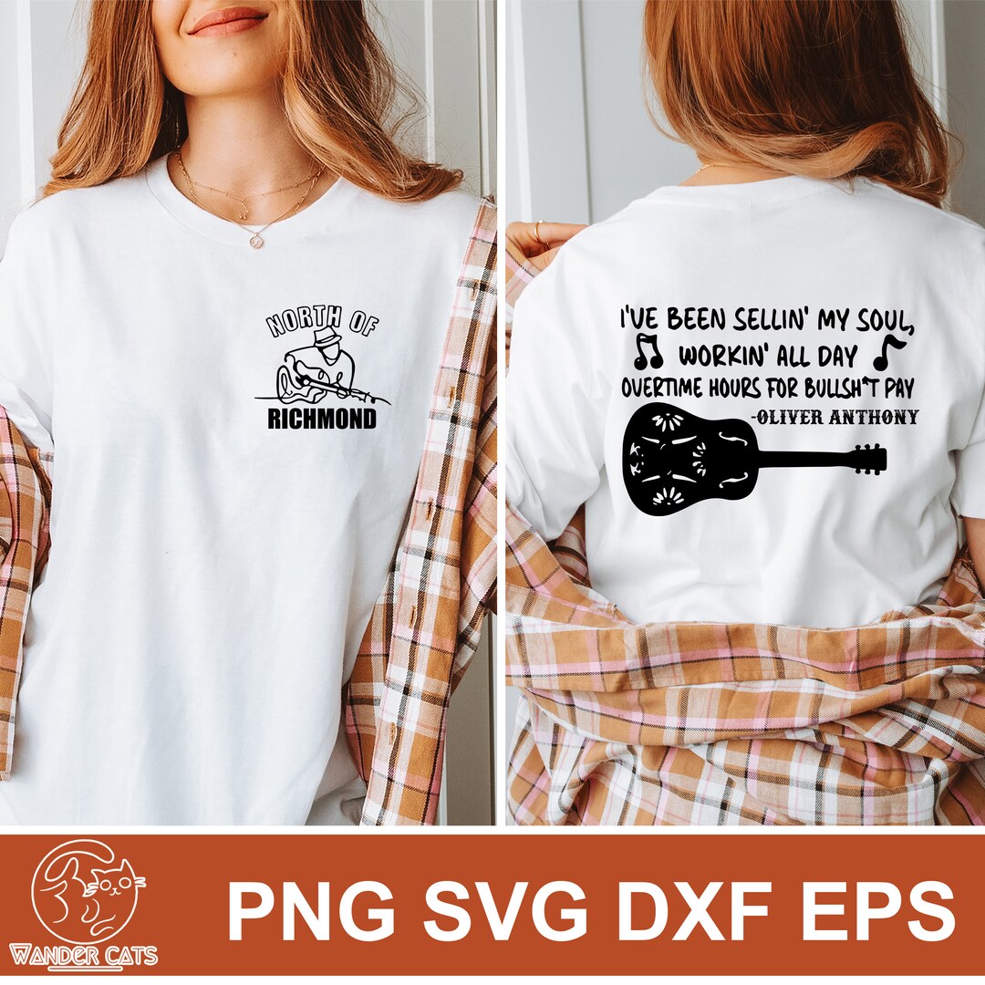 Music Song Lyric Svg, Country Guitar SVG, Rich Men Svg,north of ...