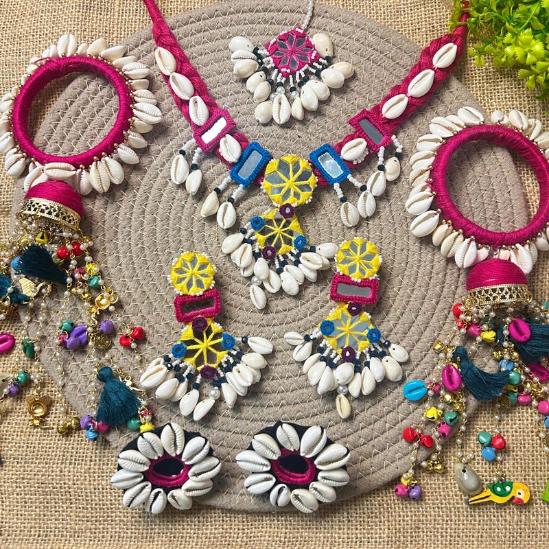 Navratri Jewellery Handmade - Etsy