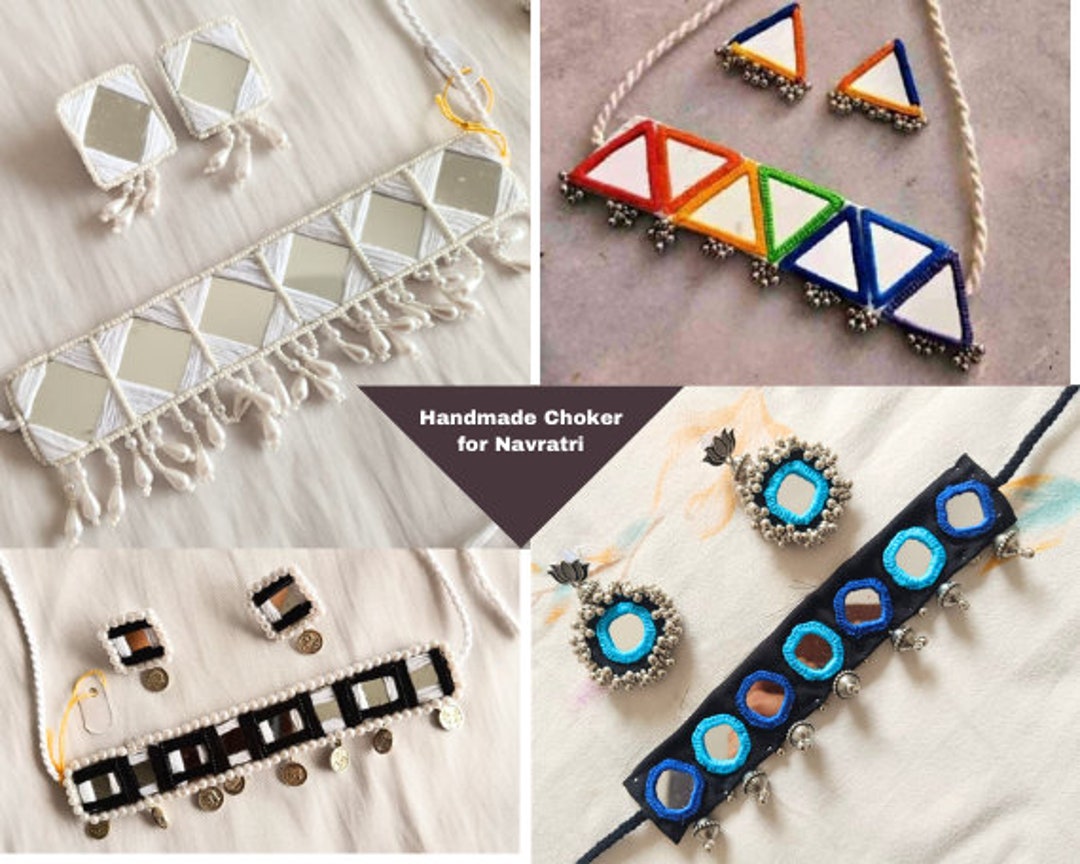 Handmade Navratri Choker for Women Navratri Jewelry Choker - Etsy