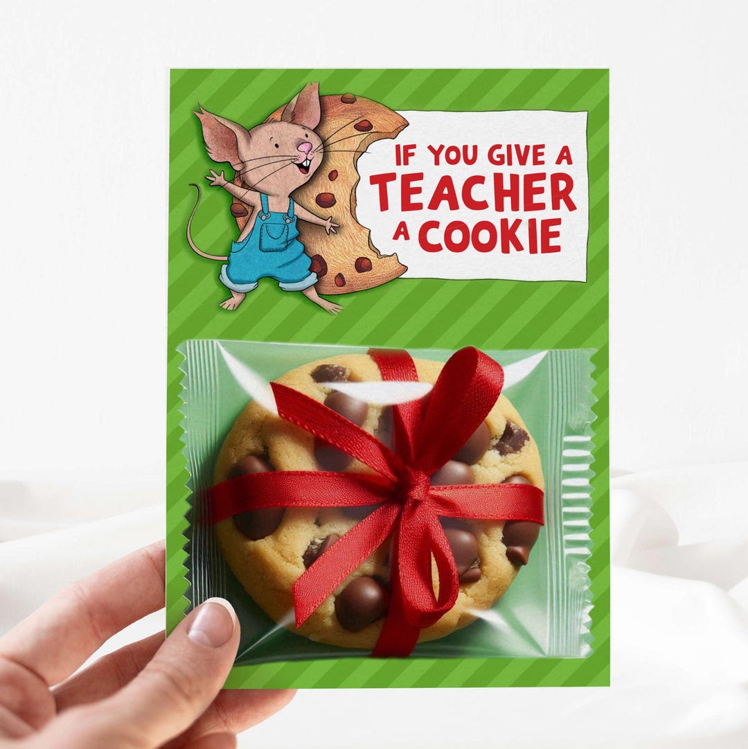 Teacher Appreciation Gift Card Holder | Printable 'if You Give Your ...