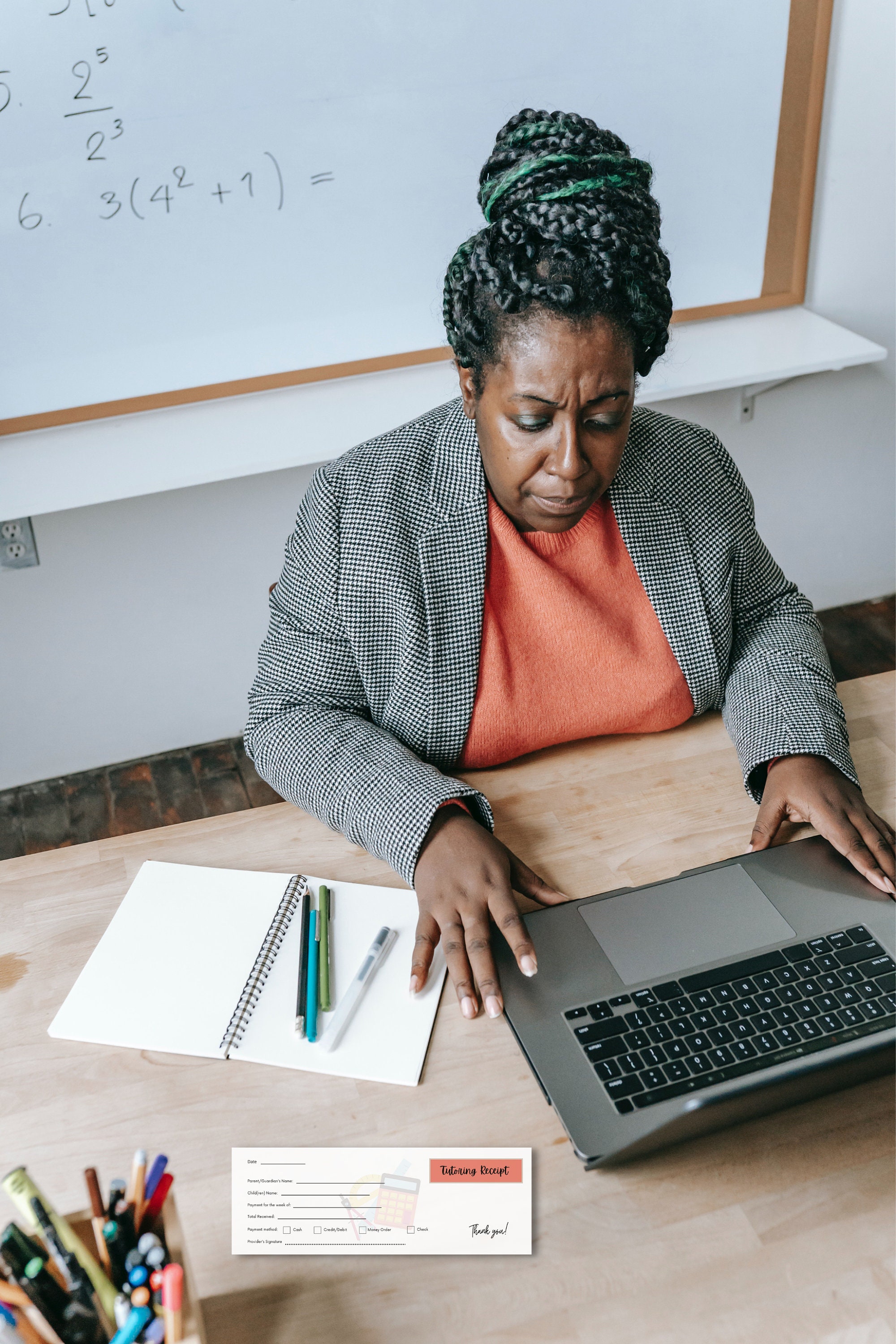 Printable Tutoring Receipt Templates | Instant Download - Etsy