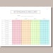 Editable Multicolor Student Attendance Tracker (4 Weeks), Daycares ...