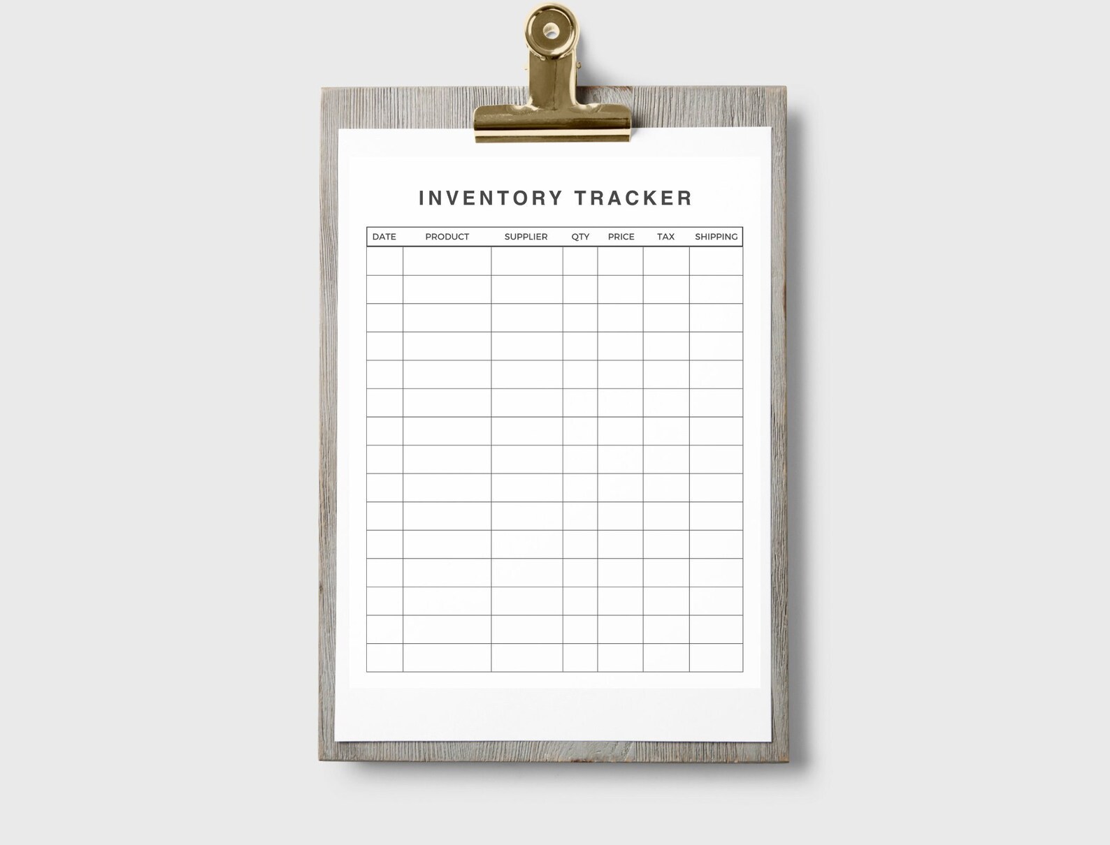 Inventory Tracker, Inventory Management Sheet, Stock Tracking, Product ...