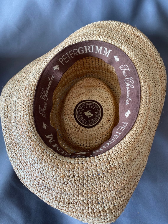 Peter Grimm True Character Straw Hat - Gem