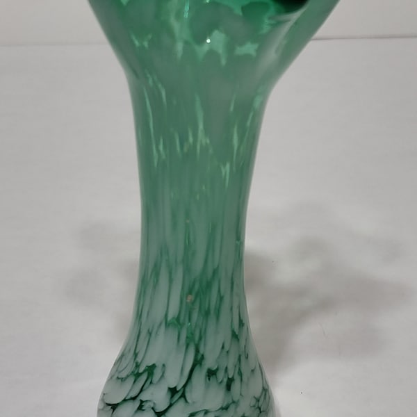 Splatter Glass Vase - Etsy