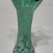 Very Pretty Green Splatter Glass Vase - Etsy