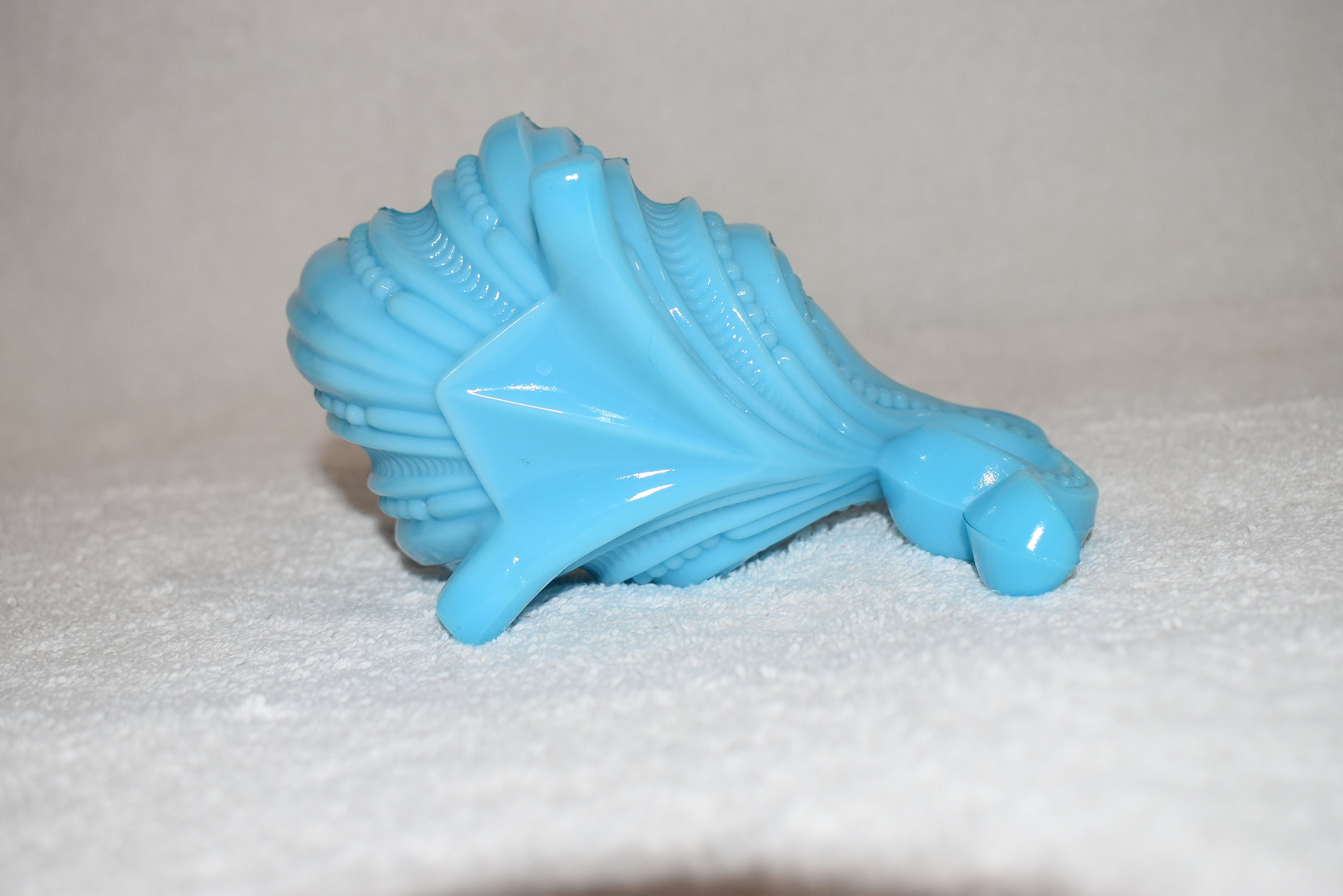 Very Very Rare Portieux Vallerysthal Blue Opaline Finger Loop - Etsy