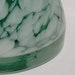 Very Pretty Green Splatter Glass Vase - Etsy