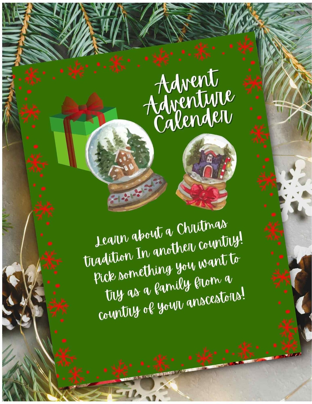 Easy Printable PDF! Advent Adventure, Advent Activities, Family Advent ...