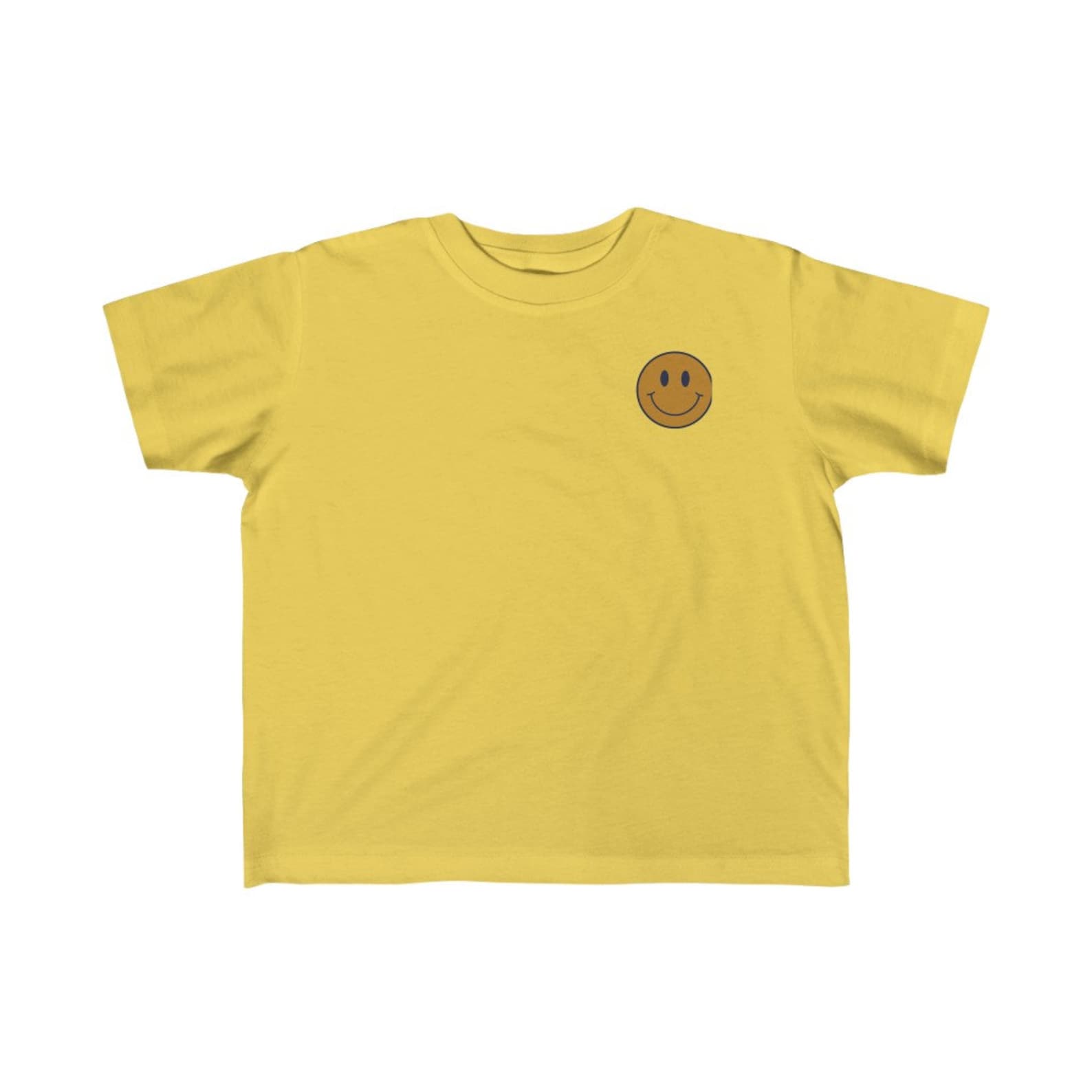 Smiley Face Front Be Kind Campaign on Repeat Lightweight Kids Tee - Etsy