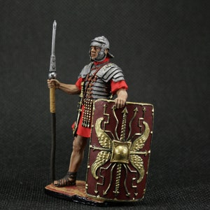 Collectible Tin Toy Soldier 54 Mm Painted Historical Miniature Ancient ...