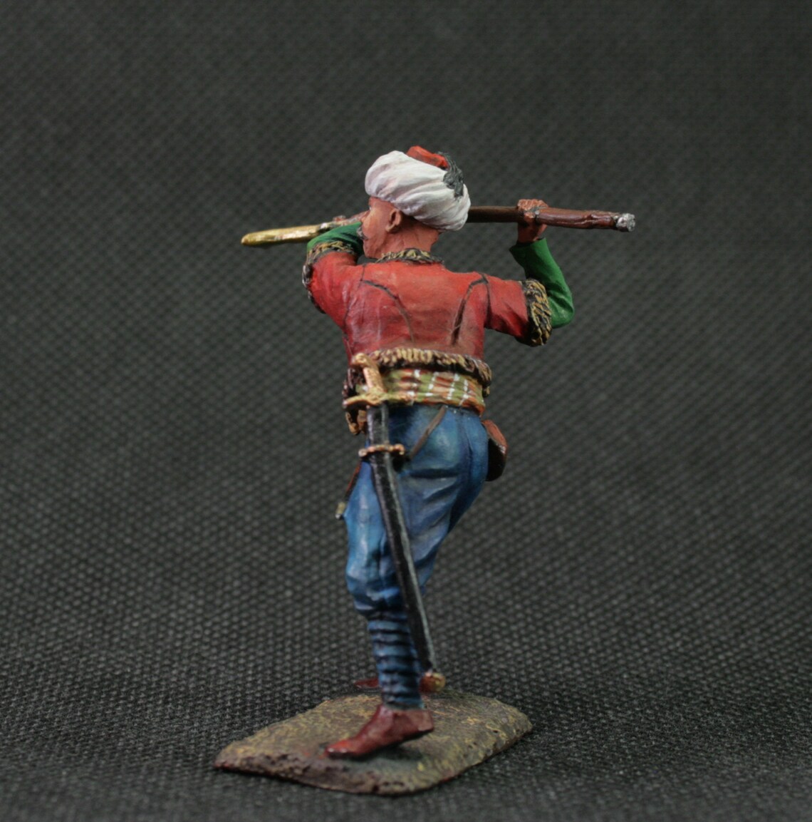 Collectible Tin Toy Soldier 54 Mm Painted Historical Miniature ...