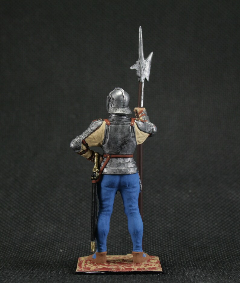 Collectible Tin Toy Soldier 54 Mm Painted Historical Miniature English ...