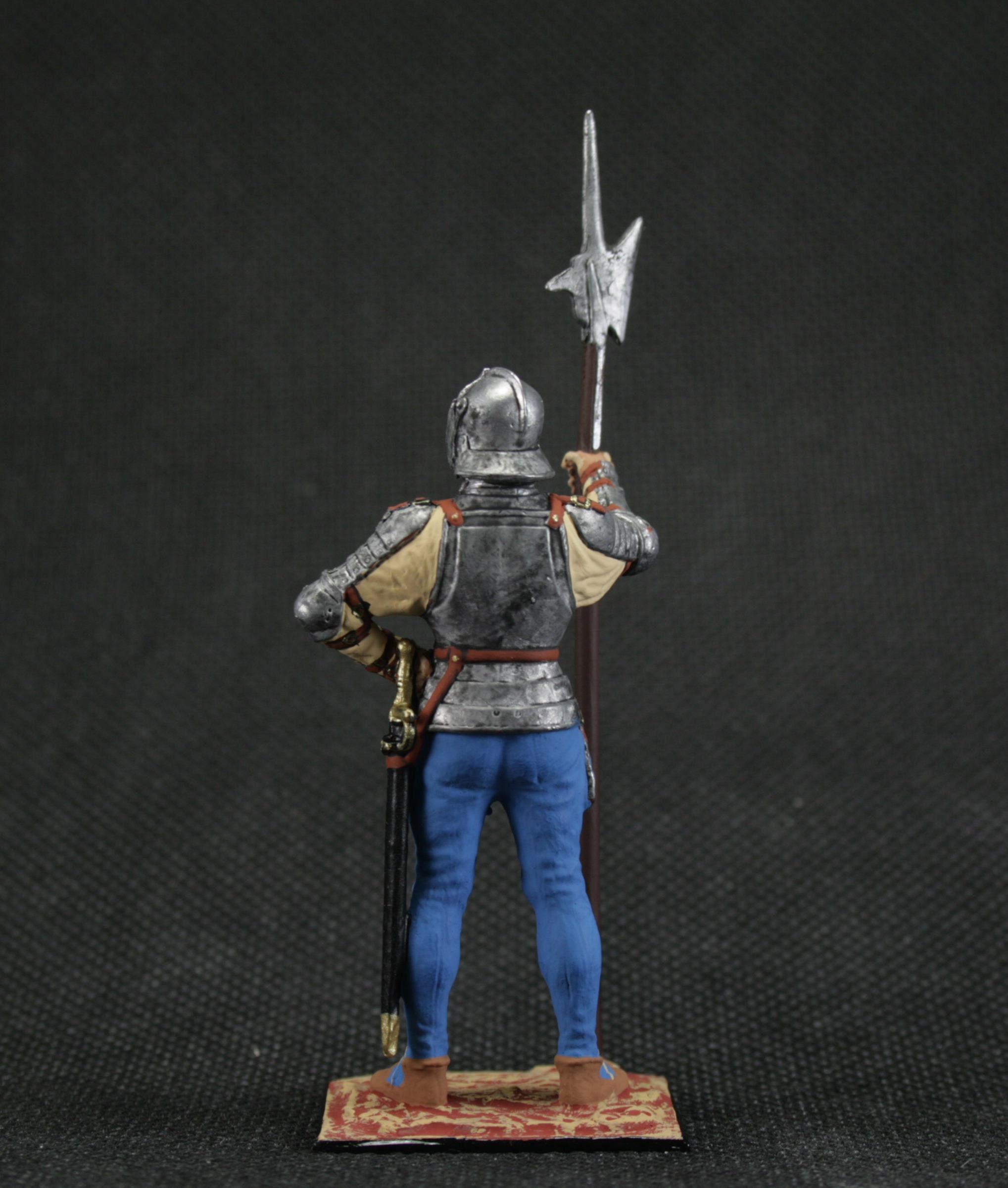 Collectible Tin Toy Soldier 54 Mm Painted Historical Miniature English ...
