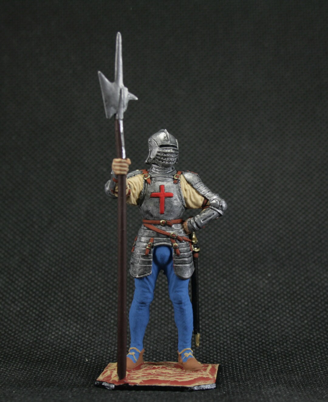 Collectible Tin Toy Soldier 54 Mm Painted Historical Miniature English ...