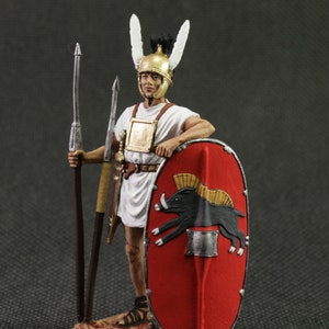 Collectible Tin Toy Soldier 54 Mm Painted Historical Miniature Ancient ...
