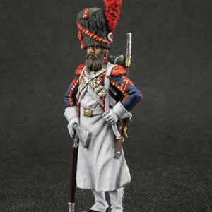 Painted Tin Soldier 54 Mm Historical Miniature Napoleonic Sapper France ...